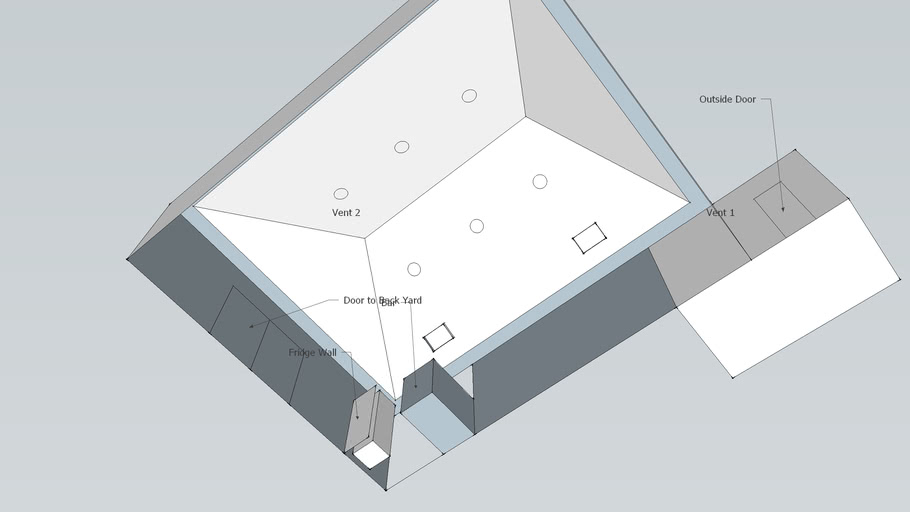 Vaulted Ceiling | 3D Warehouse
