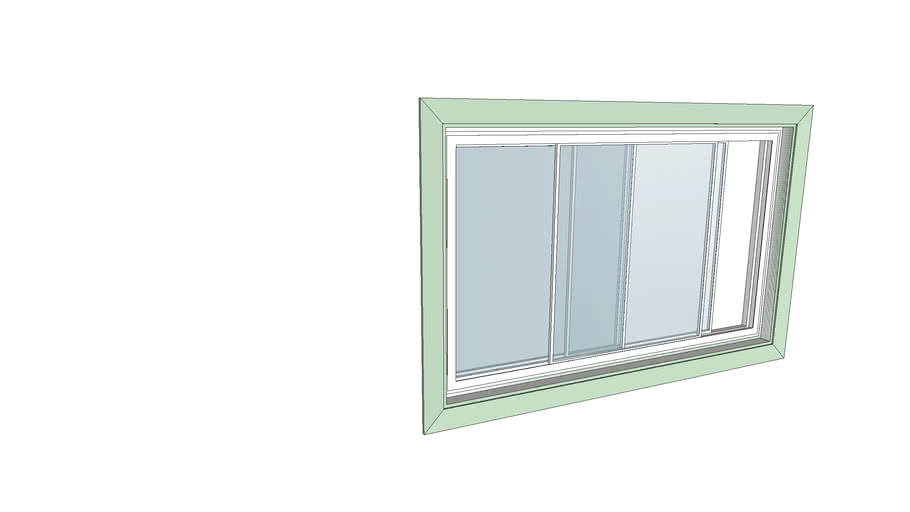 slider window | 3D Warehouse