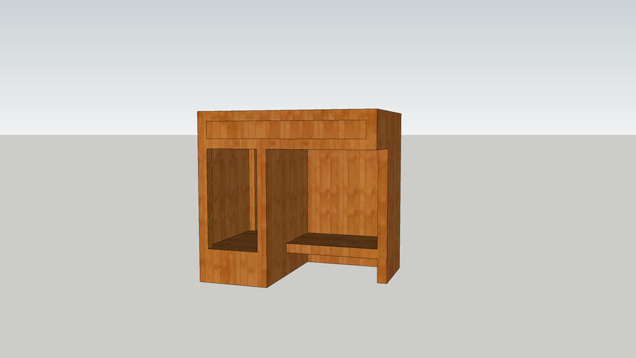 Meja Komputer | 3D Warehouse