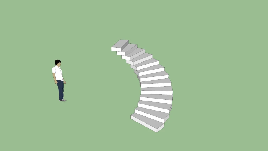 Short Stair | 3D Warehouse
