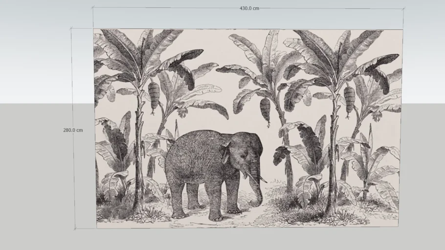 Sketchup Wallpapers Natural Wallpaper Model 3D Warehouse