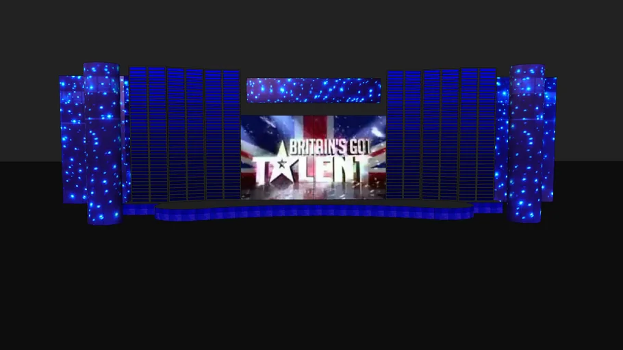 Britain's Got Talent Semi Final/Final Set 2010 (Screen Closed) | 3D ...