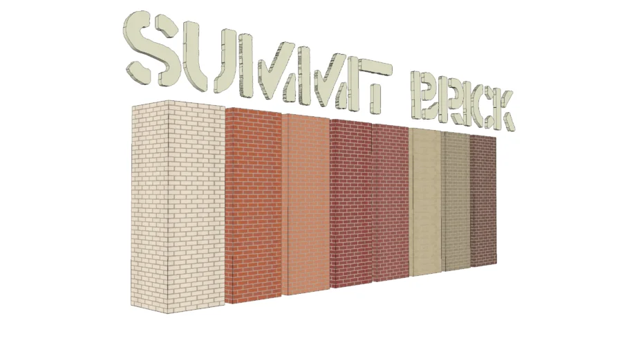 SUMMIT BRICK SAMPLES | 3D Warehouse