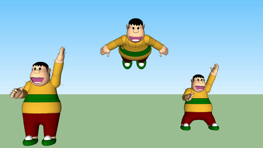 Giant doraemon | 3D Warehouse