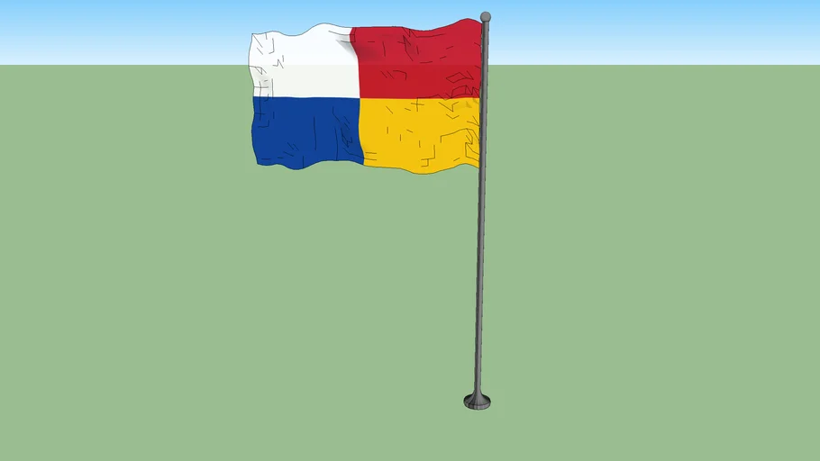 Iberian Union flag proposal | 3D Warehouse