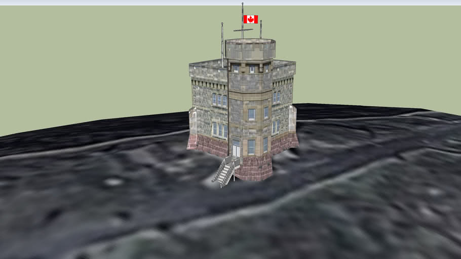 Cabot Tower (St.John's, Newfoundland and Labrador) | 3D Warehouse