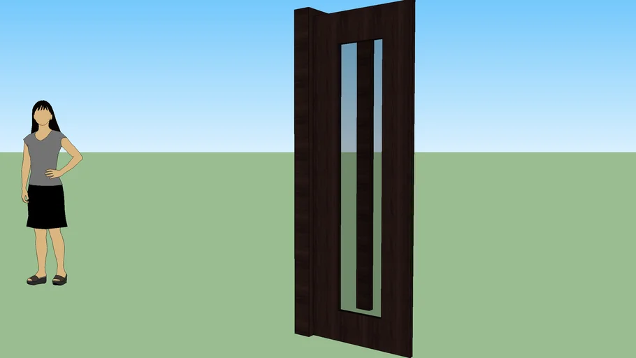 Glass door / door / pintu kaca / pintu | 3D Warehouse