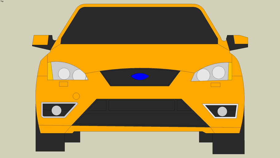 2D Ford Focus ST | 3D Warehouse