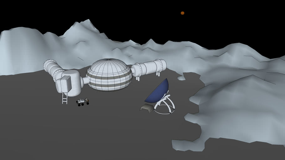 lunar base | 3D Warehouse