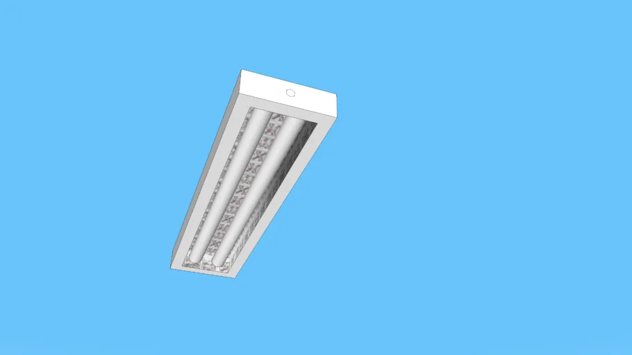 lampada fluorescente | 3D Warehouse