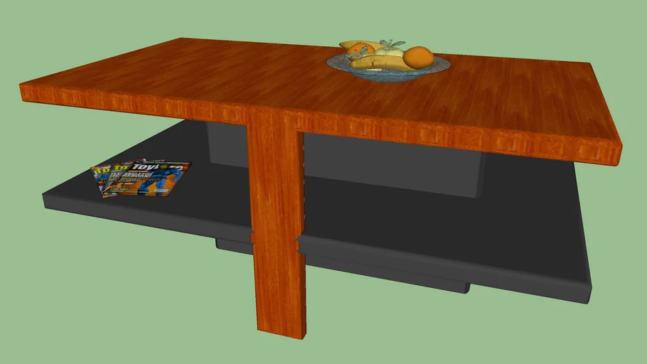 Choose a file to upload. Meja Tamu Kayu | 3D Warehouse