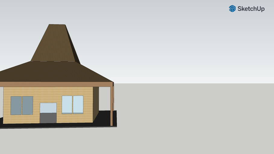 Rumah Adat Joglo - Math W | 3D Warehouse