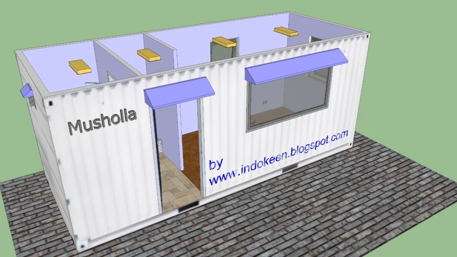 Musholla Container | 3D Warehouse