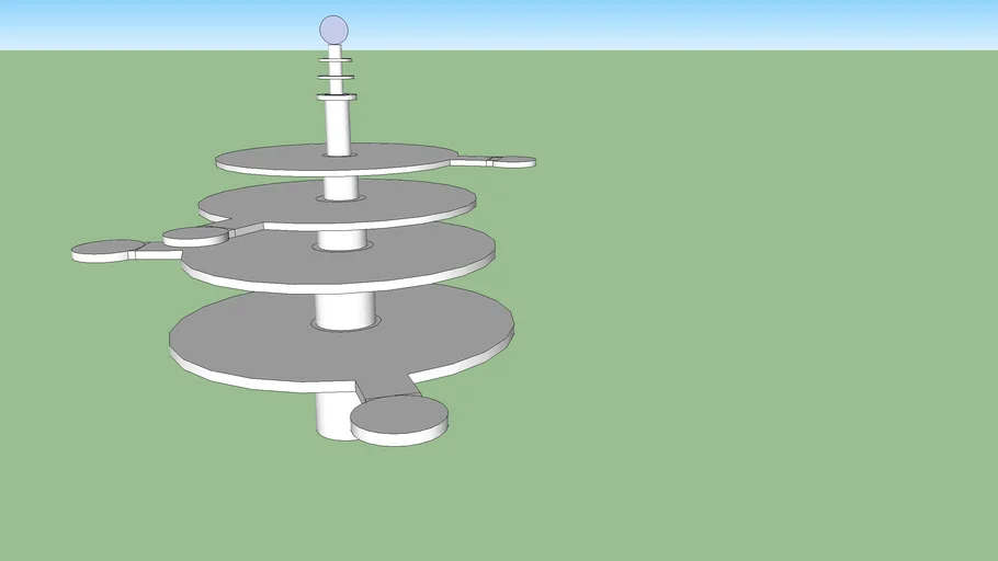Bem 10 wether tower v2 | 3D Warehouse