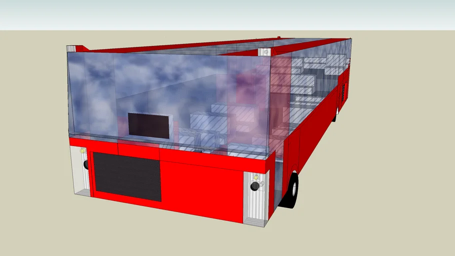 mca new bus | 3D Warehouse