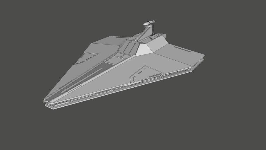 Acclamator Class Stardestroyer | 3D Warehouse