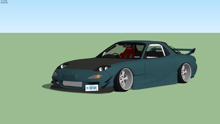 Mazda RX7 FD | 3D Warehouse