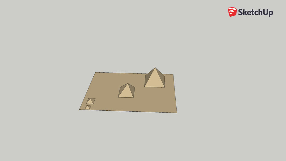 The Great Pyramids Of Giza | 3D Warehouse