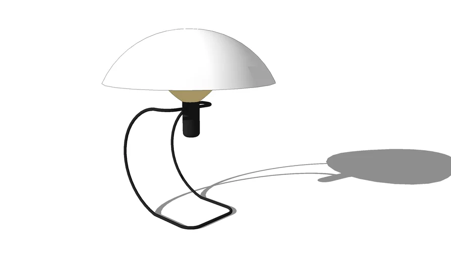 Mid Century Table Lamp | 3D Warehouse