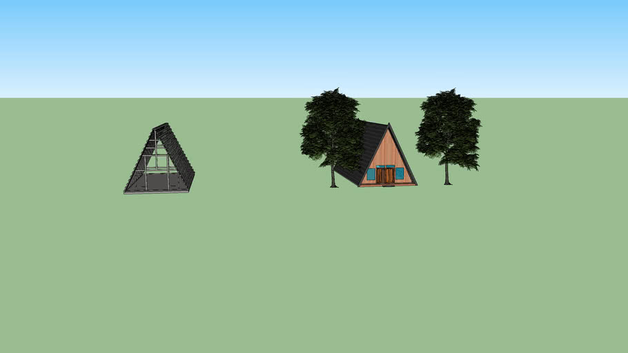 Rumah segitiga | 3D Warehouse