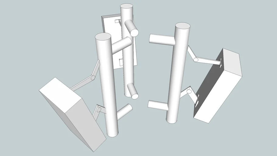 3 panel antena | 3D Warehouse