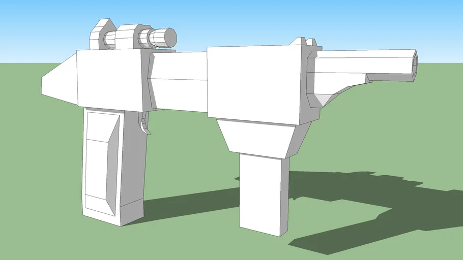 Concept smg type gun | 3D Warehouse