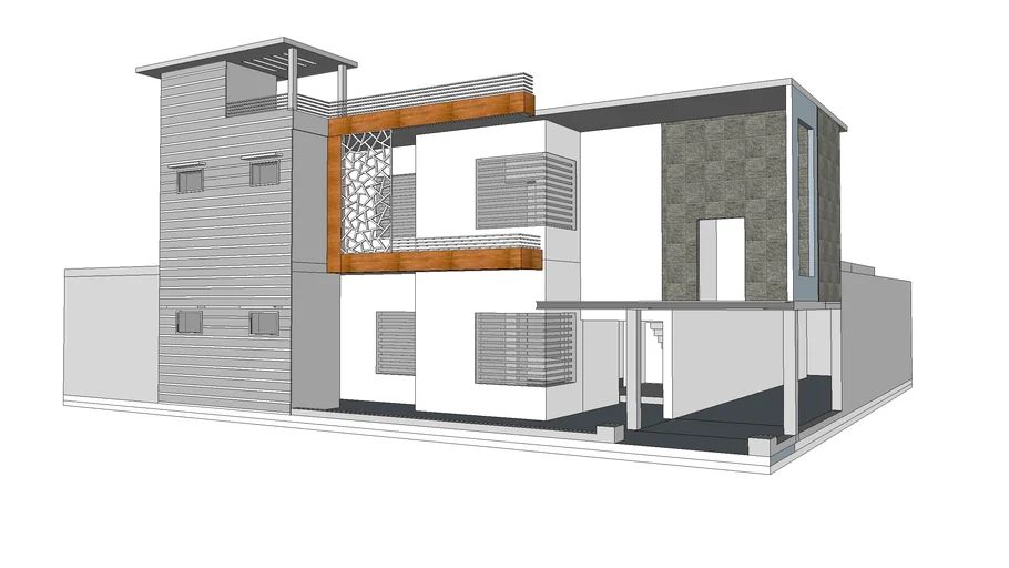 HOUSE ELEVATION | 3D Warehouse
