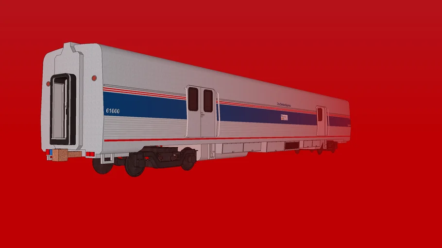 Viewliner Baggage #61000 | 3D Warehouse