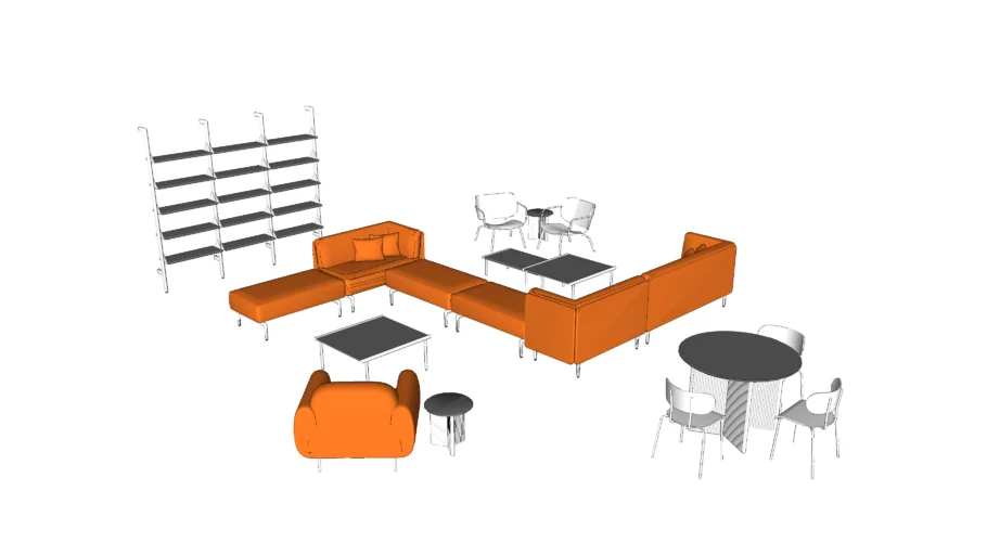 Ancillary Banqs 03 | 3D Warehouse