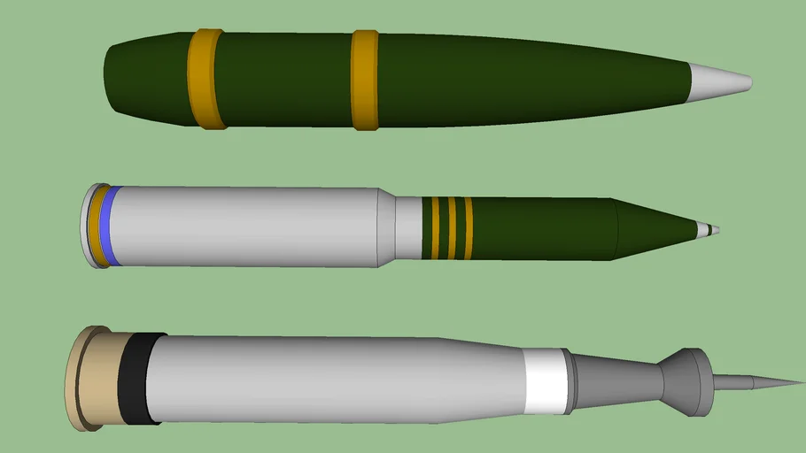 Tank/Artillery Rounds | 3D Warehouse