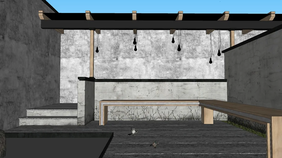 Patio exterior (Exterior Garden) | 3D Warehouse