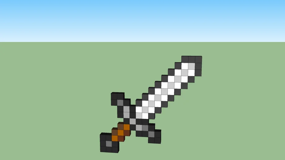 minecraft iron sword | 3D Warehouse