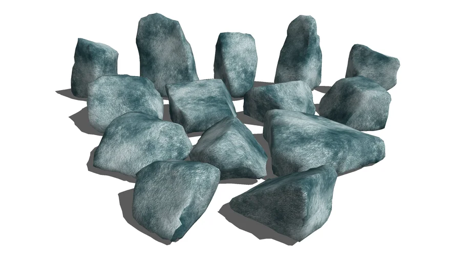 Frozen Ice Rocks | 3D Warehouse