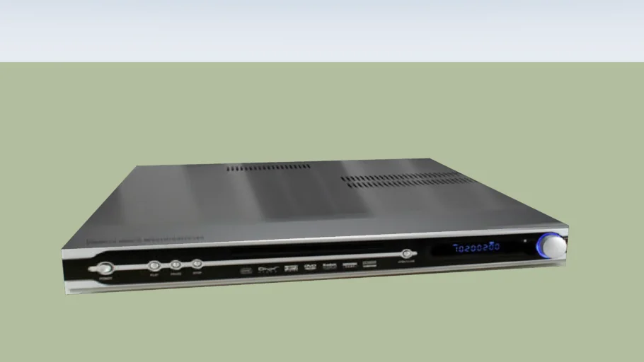 dvd player | 3D Warehouse