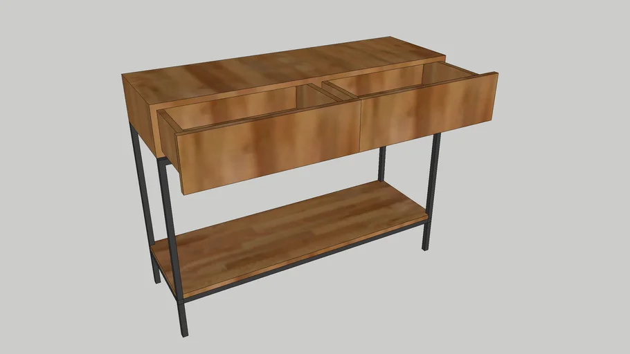 CONSOLE TABLE | 3D Warehouse