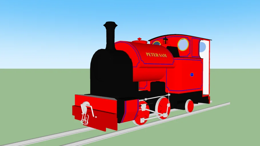 Skarloey Railway No.4 ''Peter Sam'' (1953) | 3D Warehouse