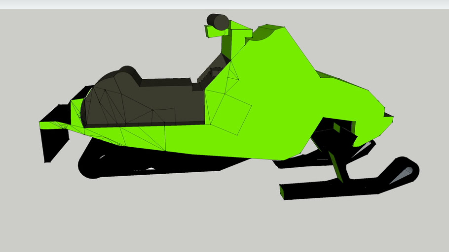 arctic cat snopro f7 firecat | 3D Warehouse