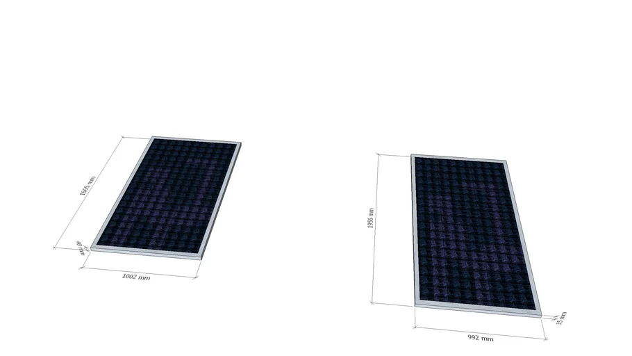 Solar Panel IBC 320Wp GCL 375Wp 3D Warehouse, 41% OFF