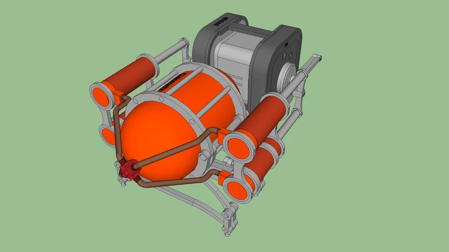 M1. QHAC. air compressor | 3D Warehouse