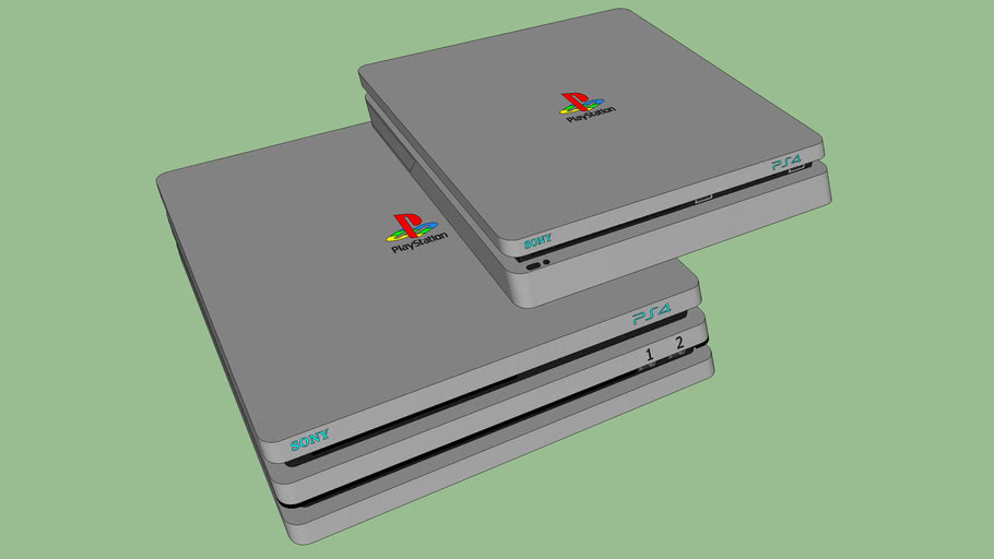 PS4 Mini and PS4 to PS Old | 3D Warehouse