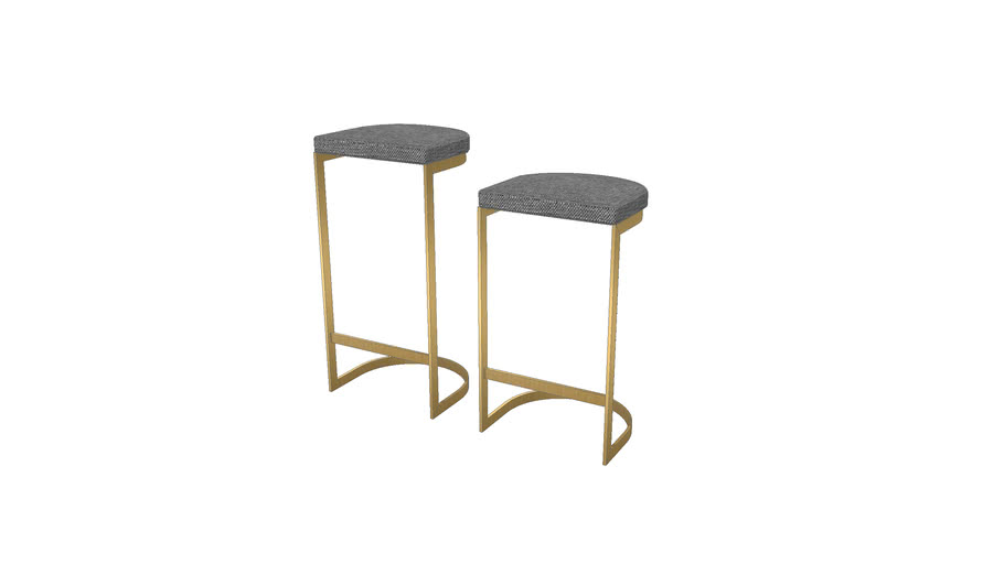 RH Backless Bar and Counter Stool | 3D Warehouse