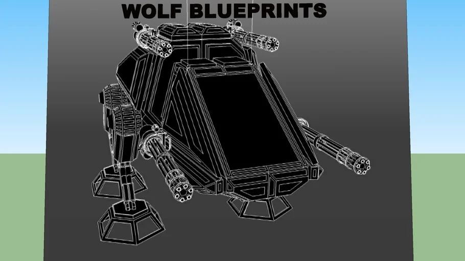 WOLF blueprints | 3D Warehouse