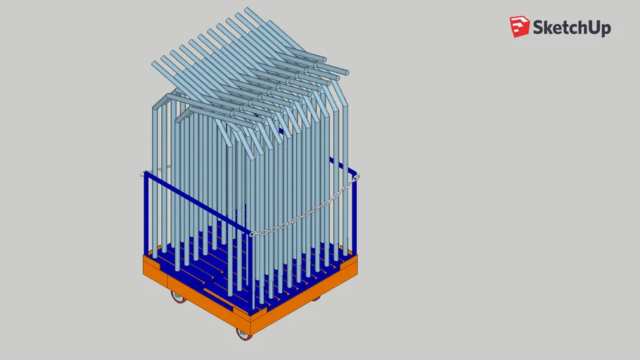 cadena carrito | 3D Warehouse