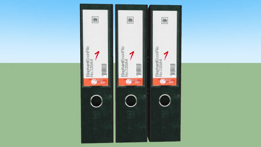 Box Files by book (pakorn) | 3D Warehouse