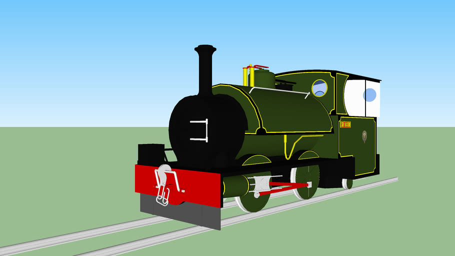 Talyllyn Railway No.3 ''Sir Haydn'' (1952-1954) | 3D Warehouse