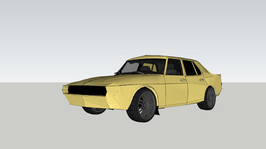 Costom Saab 900 | 3D Warehouse