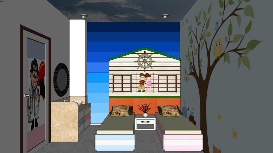 kids bedroom | 3D Warehouse