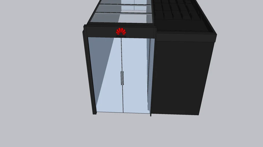 FM2000_SingleRow (10racks) | 3D Warehouse