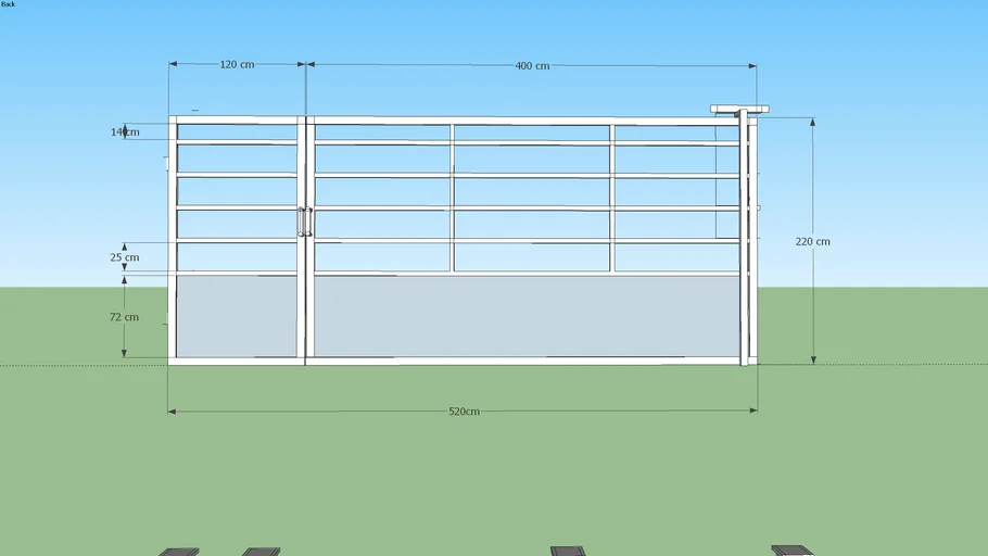 gate Pintu Pagar | 3D Warehouse
