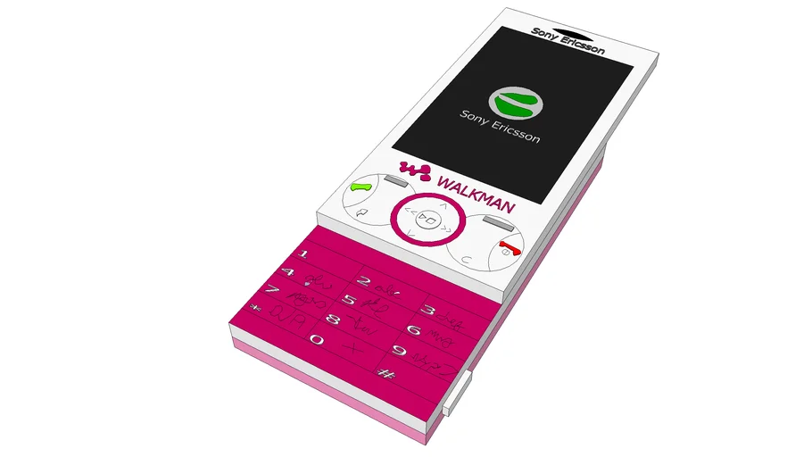 Sony Ericsson w100 | 3D Warehouse